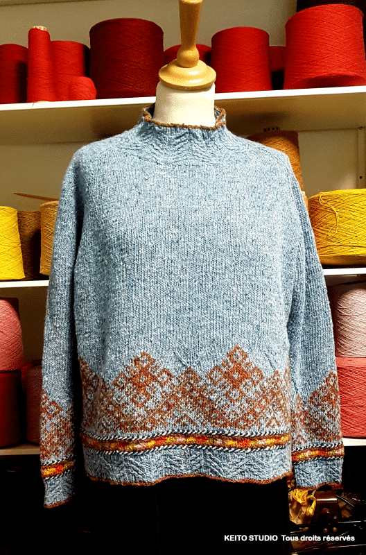 Kit pull Melina - KEITO STUDIO - Pull raglan